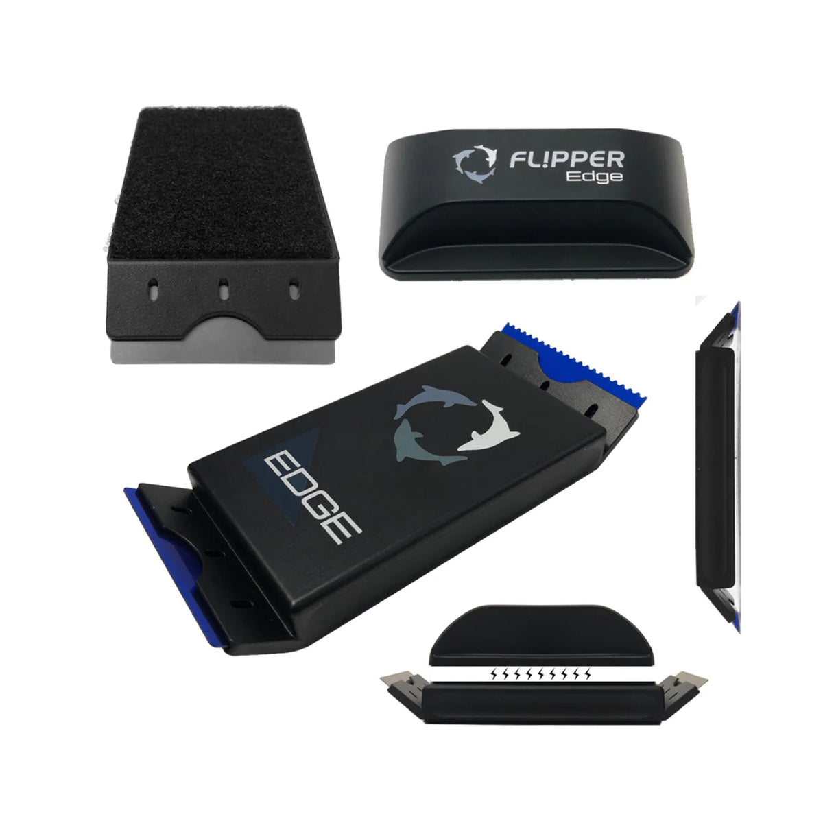 Flipper Edge 2 in 1 Floating Magnetic Aquarium Algae Cleaner (Standard