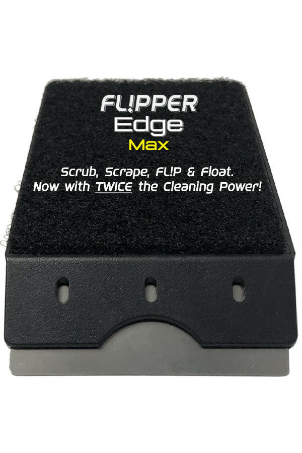 Flipper Edge 2 in 1 Floating Magnetic Aquarium Algae Cleaner (MAX)