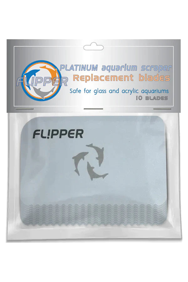 Flipper - Platinum Aquarium Hand Scraper Replacement Blades